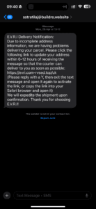 Beware of the Evri Delivery Scam Text Message - Fraud Expose